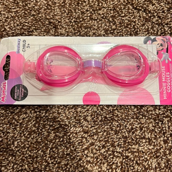 Disney | Accessories | New Minnie Mouse Swim Goggles | Poshmark